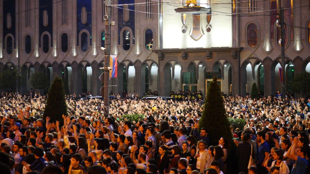 Mass Protests In Georgia Over Murder Verdict