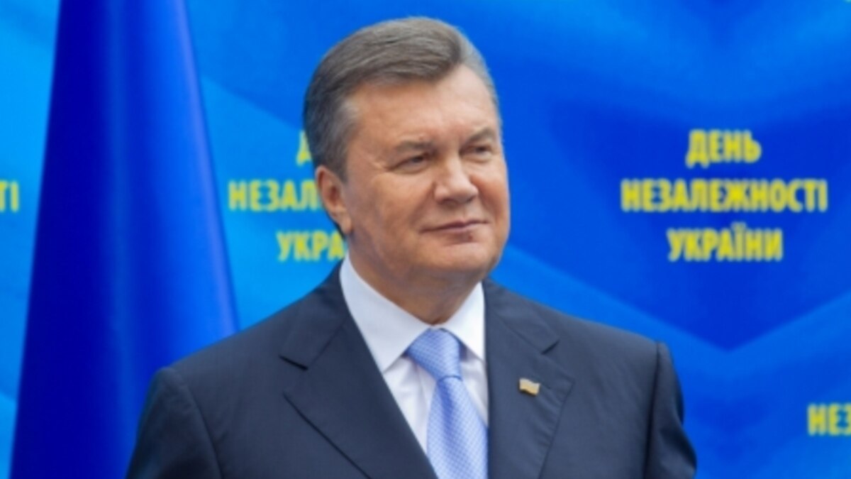 Yanukovych Says Referendum Needed To Join EU, Customs Union