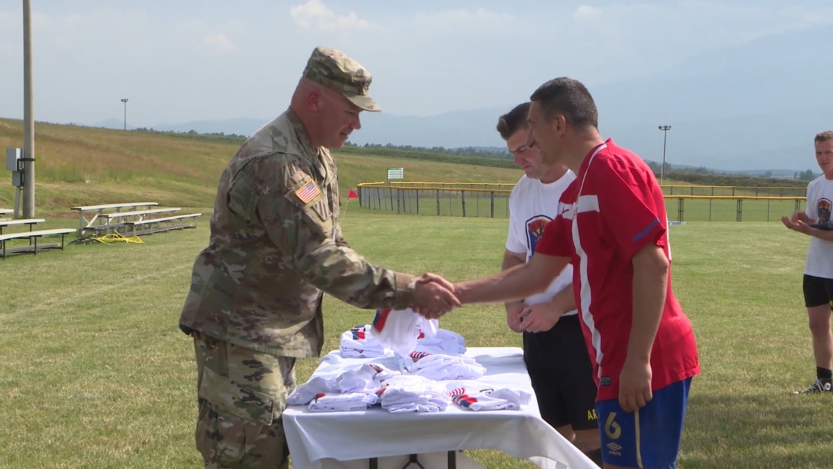 Kosovar, Serbian-American Officers Team Up In Kosovo