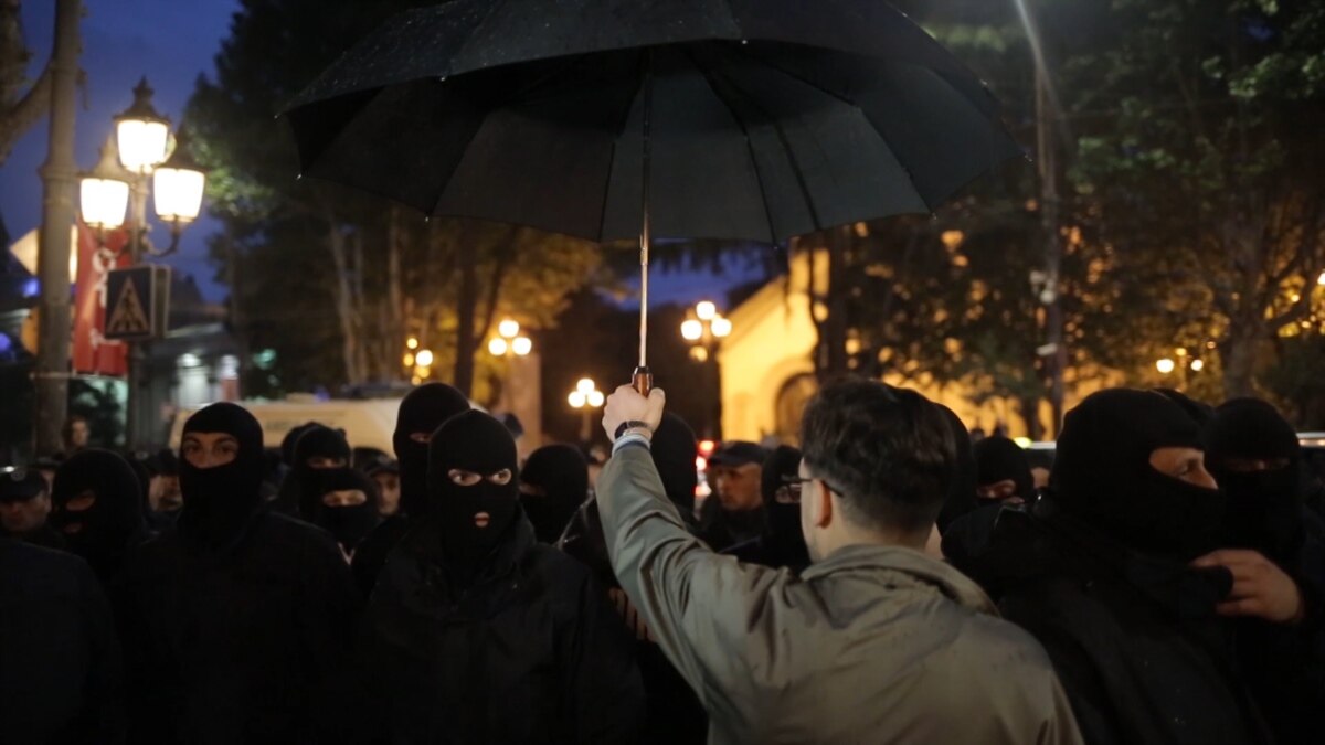 Georgian Police Raid On Clubs Triggers Protests