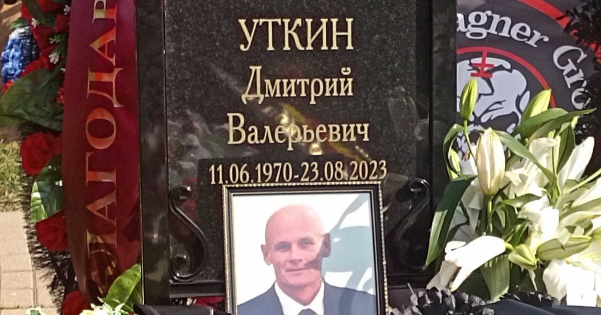 Prigozhin's Right-Hand Man In Wagner Buried Quietly Near Moscow