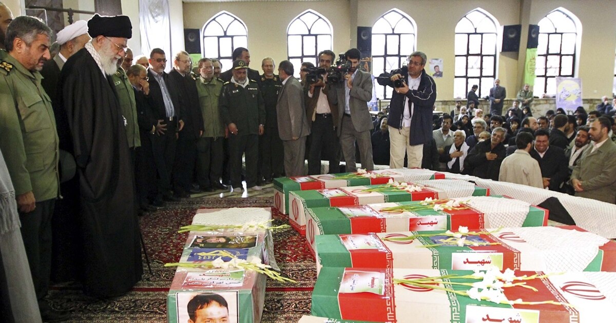Speculation About Israeli Role As Iran Buries IRGC Commander Killed In ...