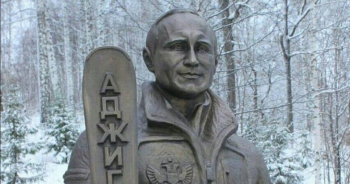 President Off-Piste: Bronze Putin Statue Goes Up Outside Urals City
