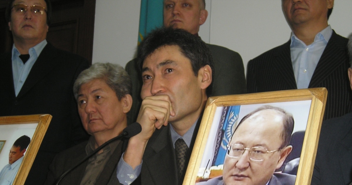 Defendant: Kazakh Officials Linked To Opposition Murder