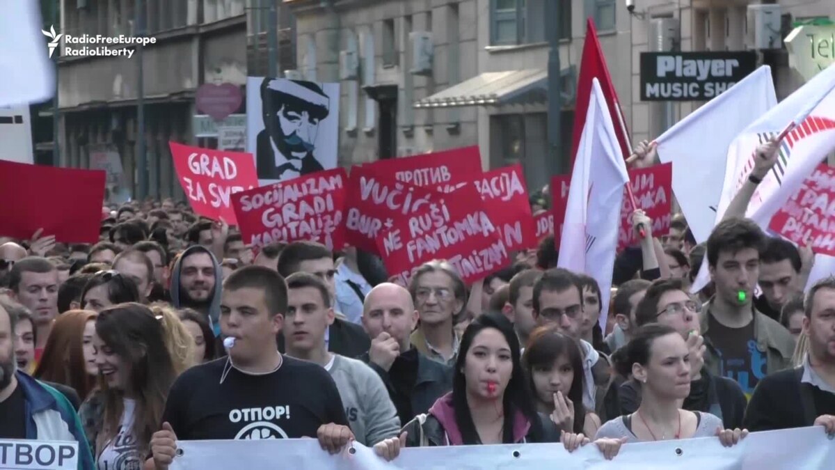 Belgrade Property Development Sparks Mass Protest