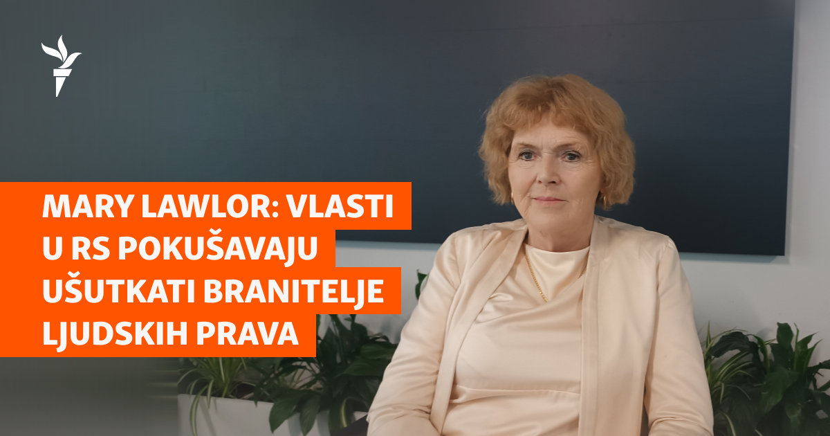 Mary Lawlor: Vlasti u RS pokušavaju ušutkati branitelje ljudskih prava
