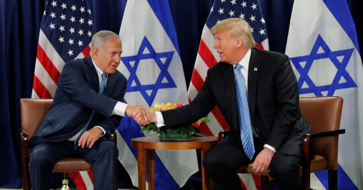 Trump: Two-State Solution 'Works Best' For Mideast Conflict