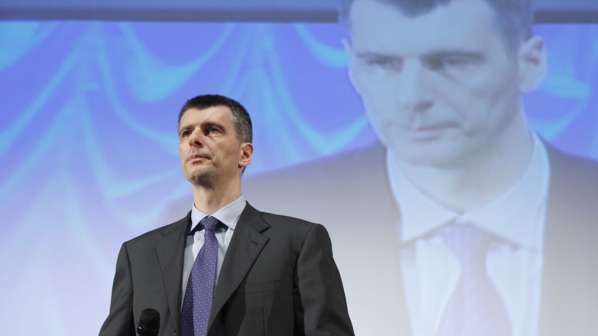 Putin Challenger Vows To Pardon Khodorkovsky