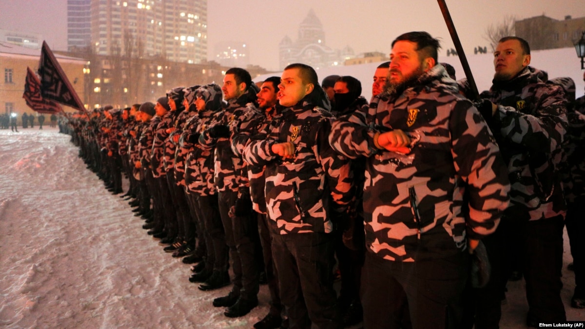 In Ukraine, Ultranationalist Militia Strikes Fear In Some Quarters