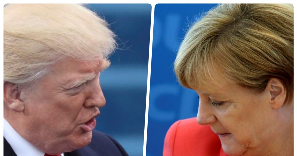 Trump, Merkel To Discuss NATO, Ukraine, Putin During Washington Meeting