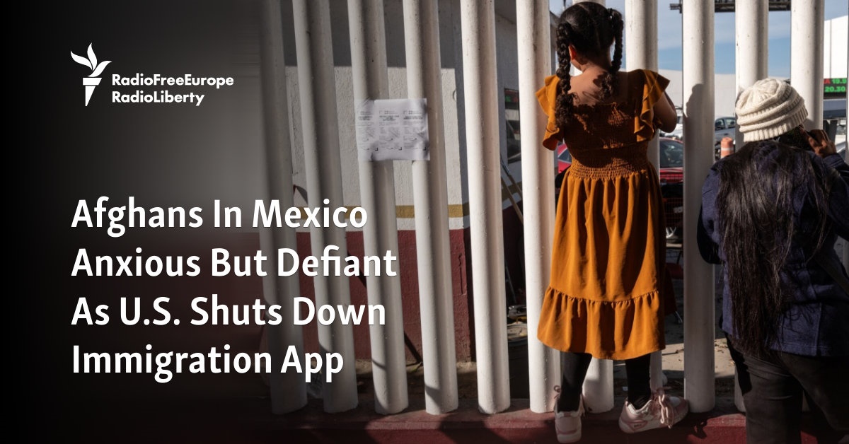 Afghans In Mexico Anxious But Defiant As U.S. Shuts Down Immigration App