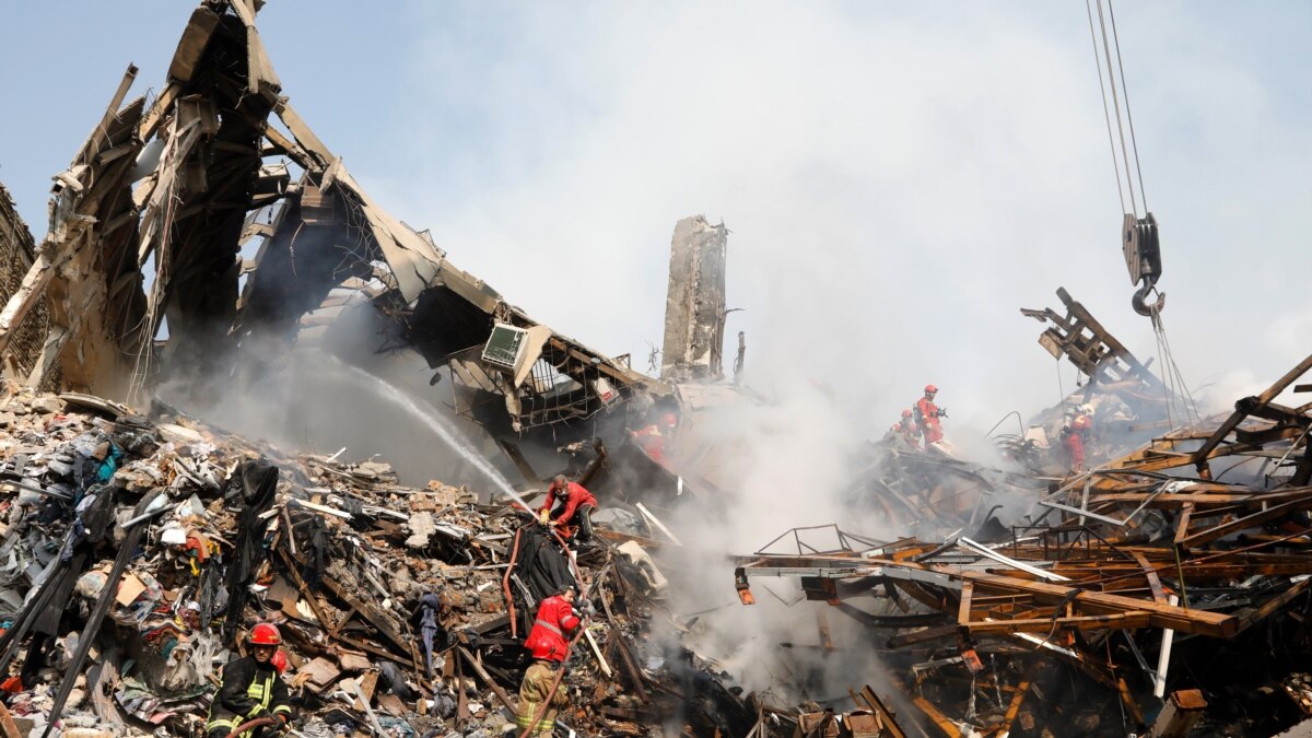 The Source Of Mystery Odor In Tehran Is Said To Be A Building Site