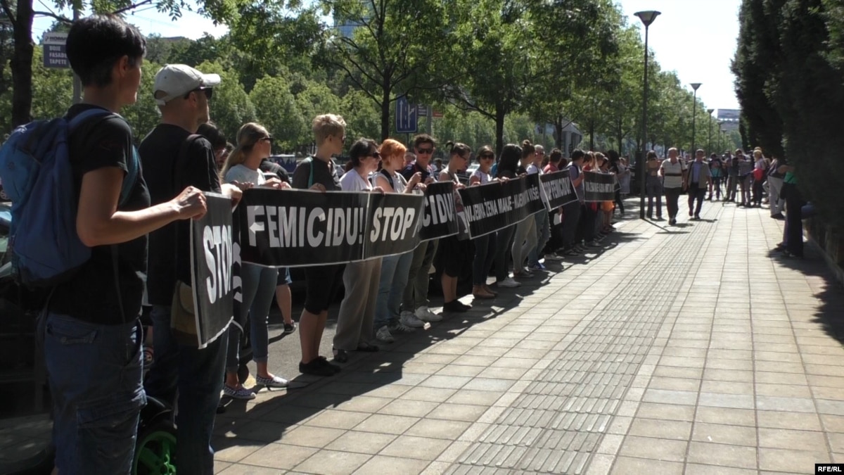 Serbian Activists Rally Against Domestic Violence