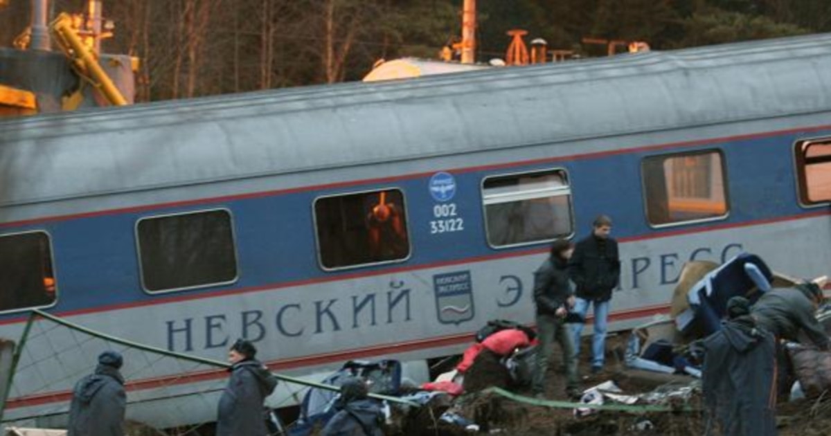 Ten Held In Russia Train Bombing