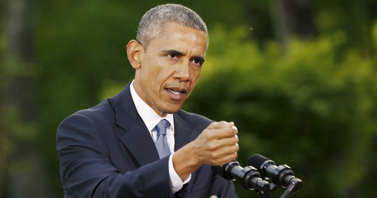 Obama Sees Iran Nuclear Deal As Important Legacy