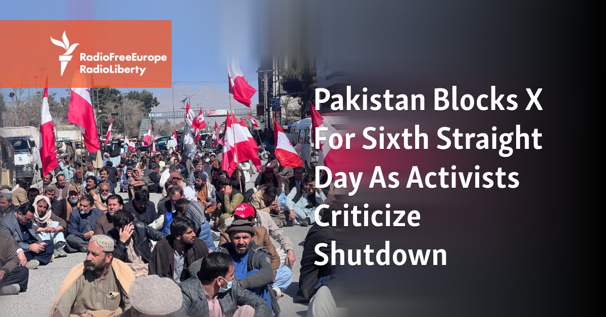 Pakistan Blocks X For Sixth Straight Day As Activists Criticize Shutdown