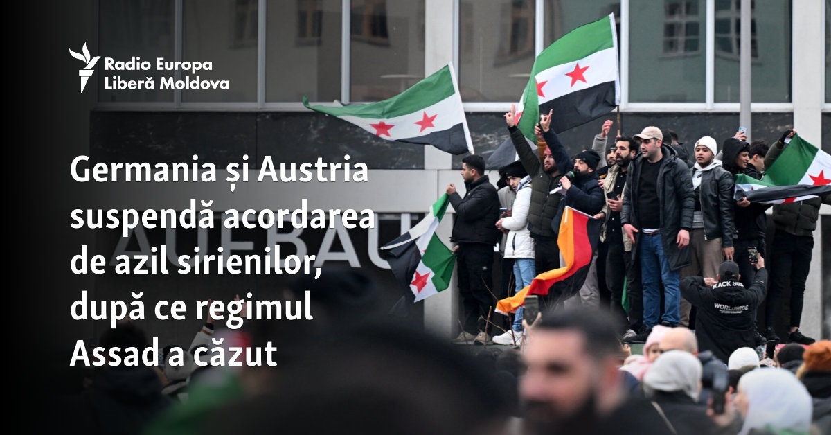 Germania și Austria suspendă acordarea de azil sirienilor, după ce ...