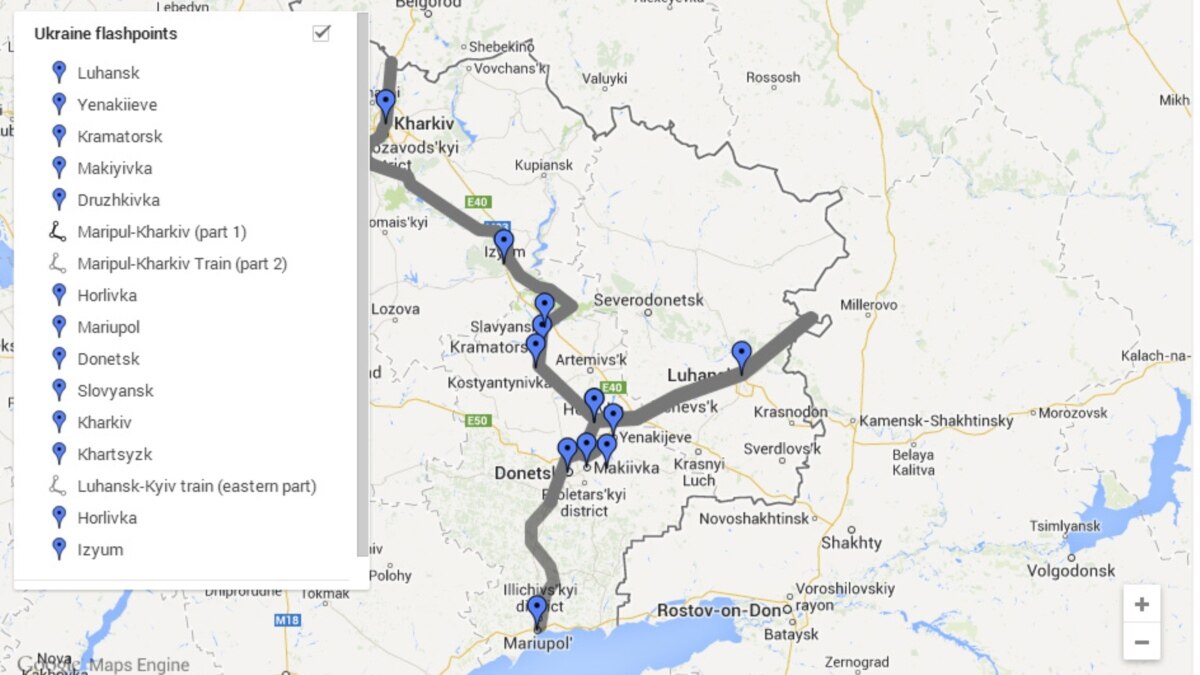 Pro-Russian Protests Appear in Strategic Towns in Ukraine's South And East