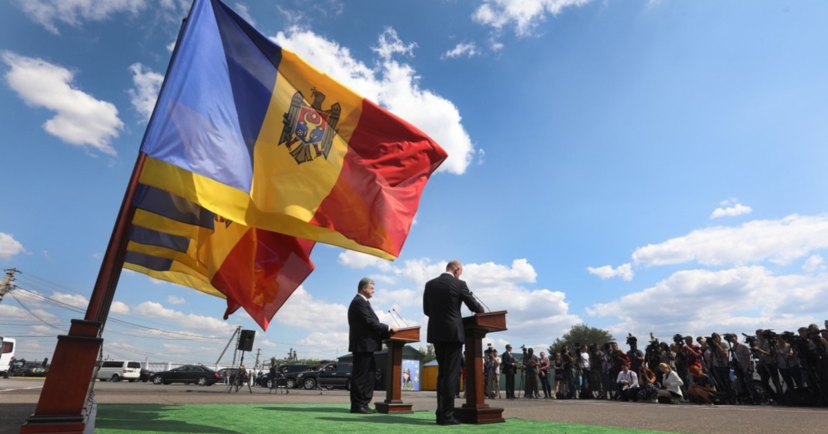 Moldova și Ucraina au inaugurat primul punct de control comun pe ...