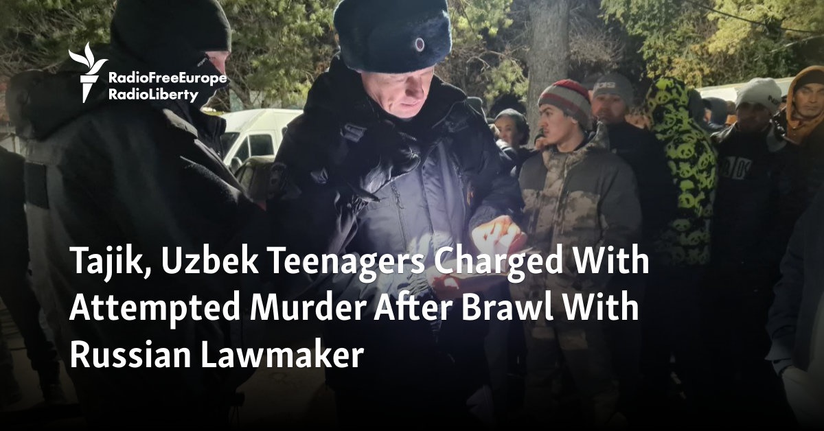 Tajik, Uzbek Teenagers Charged With Attempted Murder After Brawl With ...