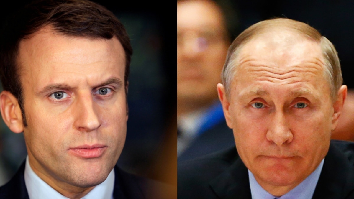 Putin-Macron Meeting A Chance To ‘Get Acquainted,’ Kremlin Says