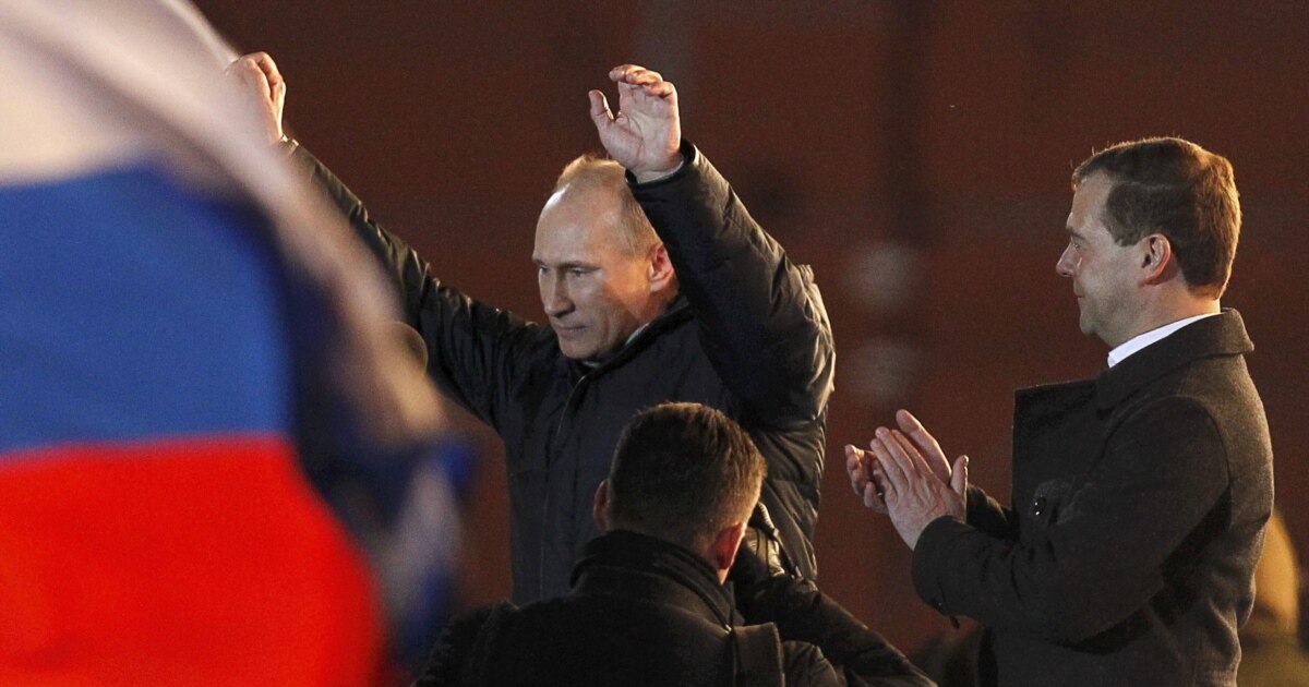 Putin Declared Winner In Russian Presidential Vote