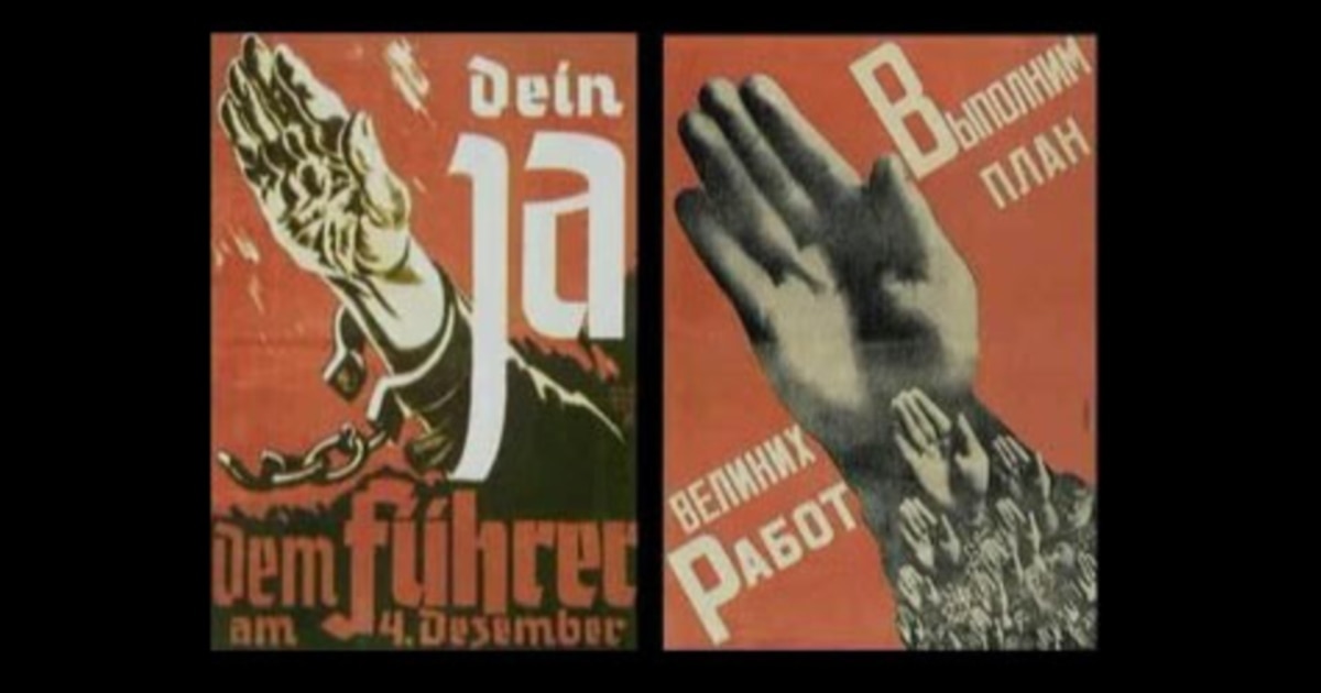 Nazi And Soviet Propaganda's Shared Aesthetic