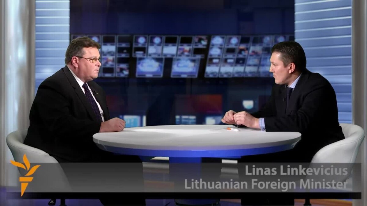 Lithuanian Foreign Minister Says Moscow Holds Key To Ukraine Crisis