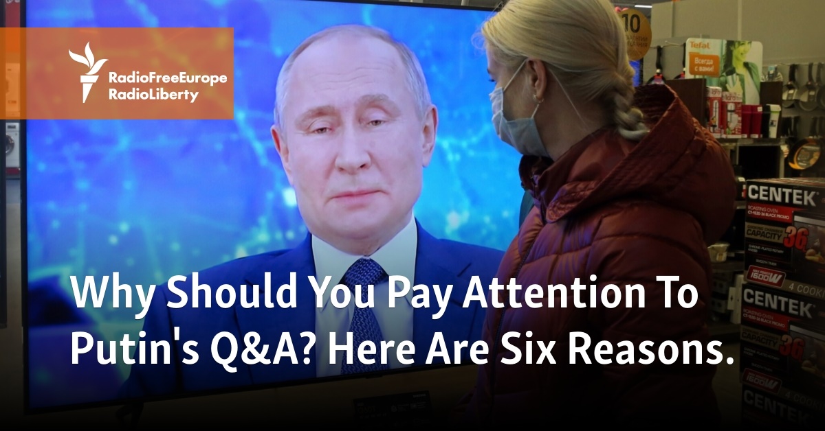 Why Should You Pay Attention To Putin's Q&A? Here Are Six Reasons.