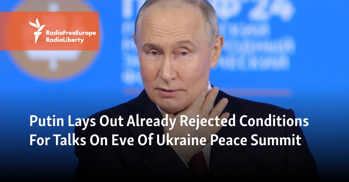 Putin Lays Out Already Rejected Conditions For Talks On Eve Of Ukraine ...