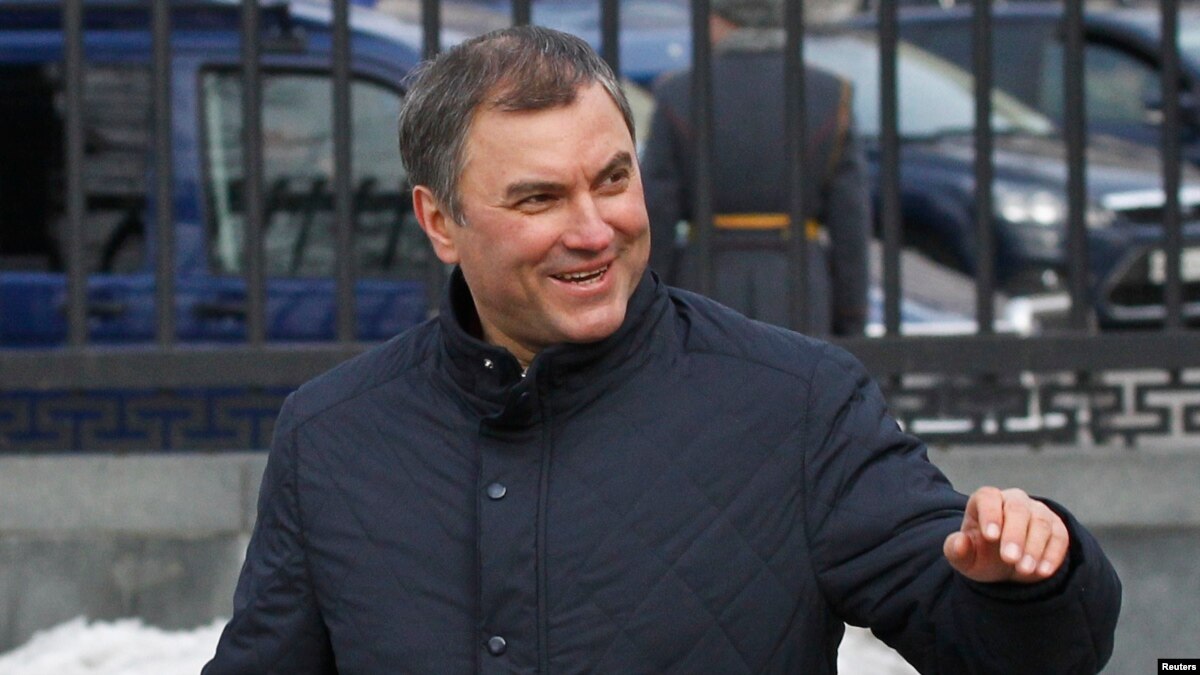 Russian Duma Speaker: Female Journalists Should Change Job To Avoid ...