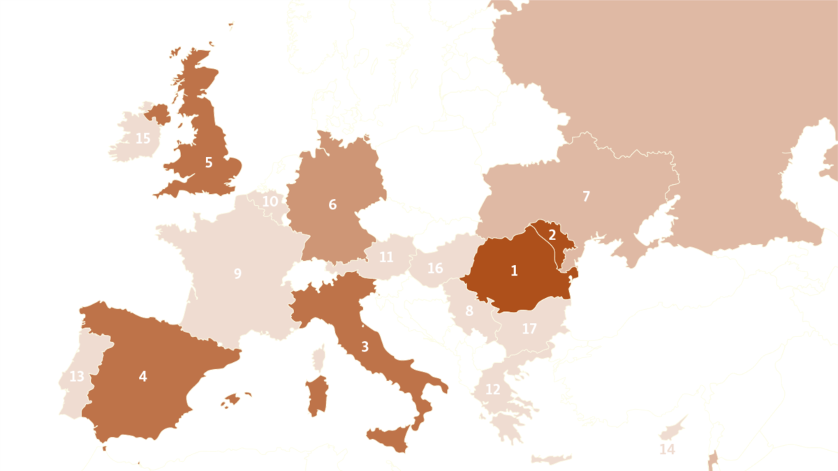 Romanian, Spoken Around The World