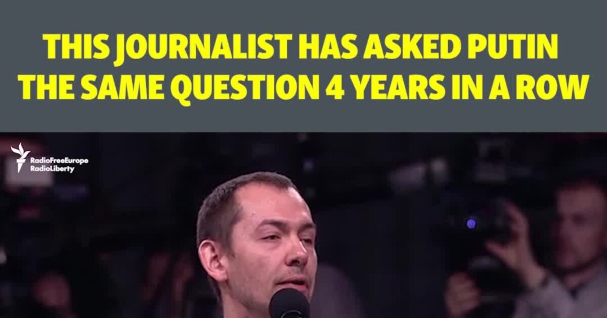 This Journalist Has Asked Putin The Same Question 4 Years In A Row