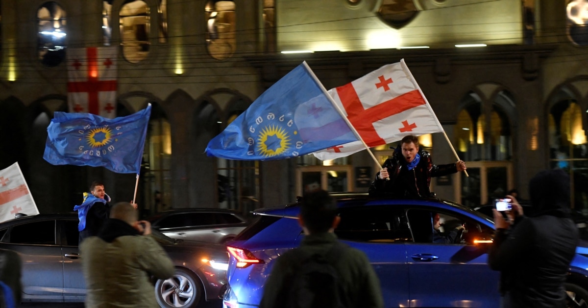 Rezultate alegeri Georgia. Partidul apropiat de Rusia a câștigat ...