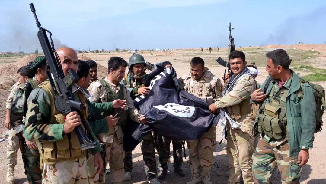 Kurdish Peshmerga In Action