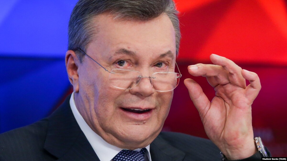 'Lies And Hatred': Ukrainian Ex-President Yanukovych Slams Treason ...