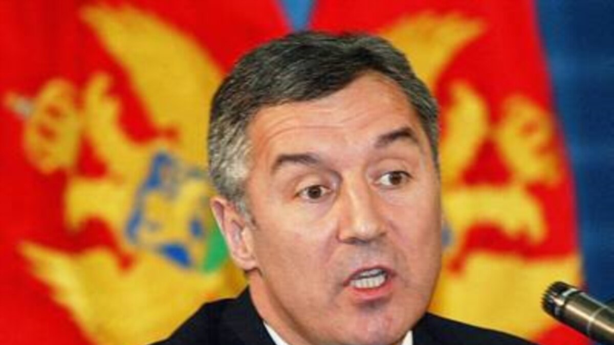 Montenegro Leader Expects Move Toward EU, NATO
