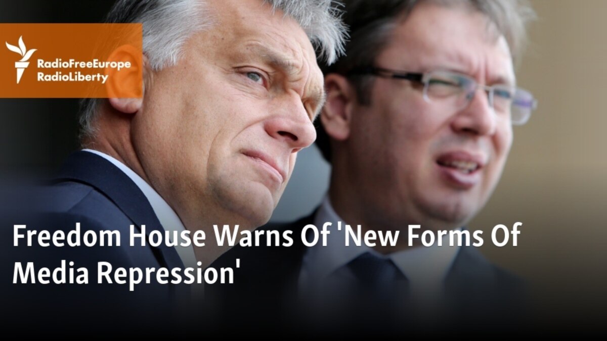 Freedom House Warns Of 'New Forms Of Media Repression'