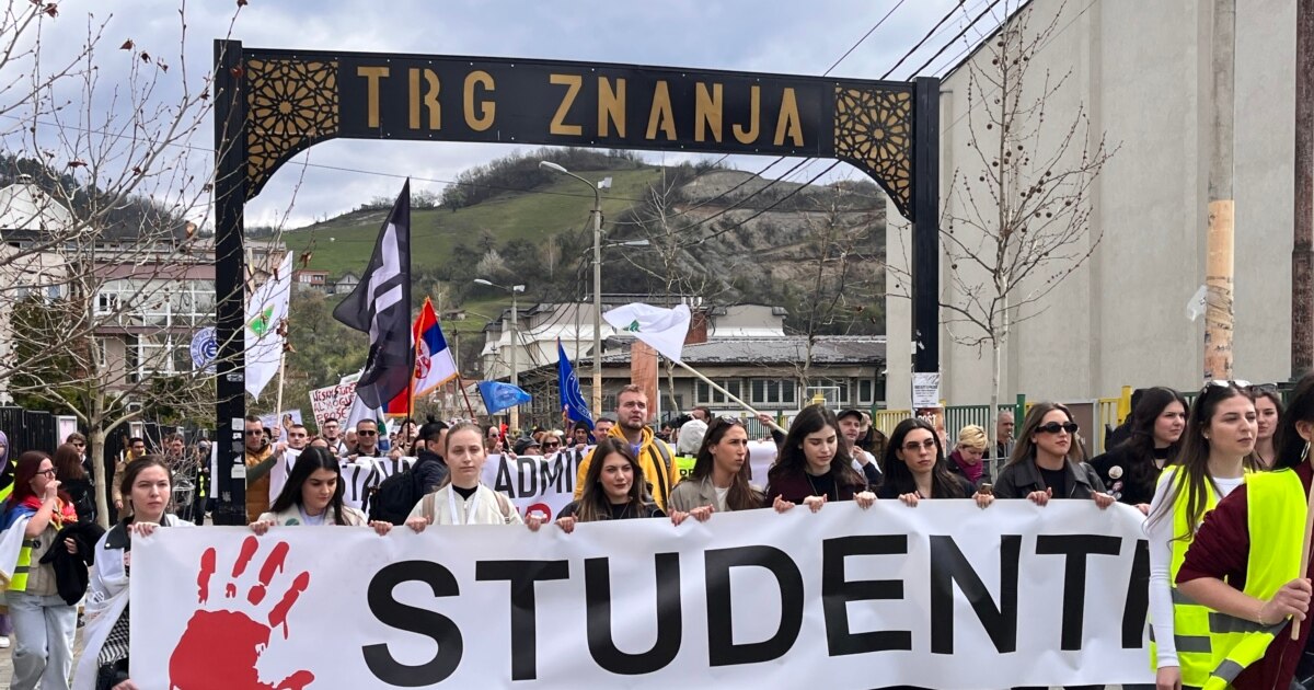 'Sloboda vlada čaršijom': Protest na poziv studenata u blokadi u Novom ...