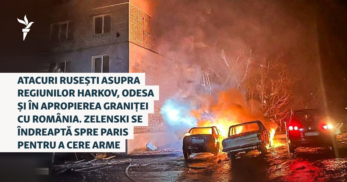 Un sat din România, evacuat preventiv după un atac rusesc asupra unei ...