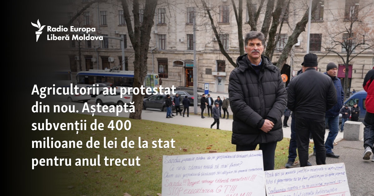 Agricultorii au protestat din nou. Așteaptă subvenții de 400 milioane ...