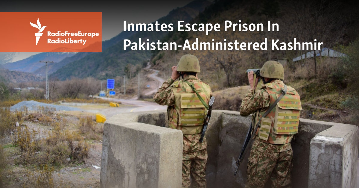 18 Inmates Escape Prison In Pakistan-Administered Kashmir
