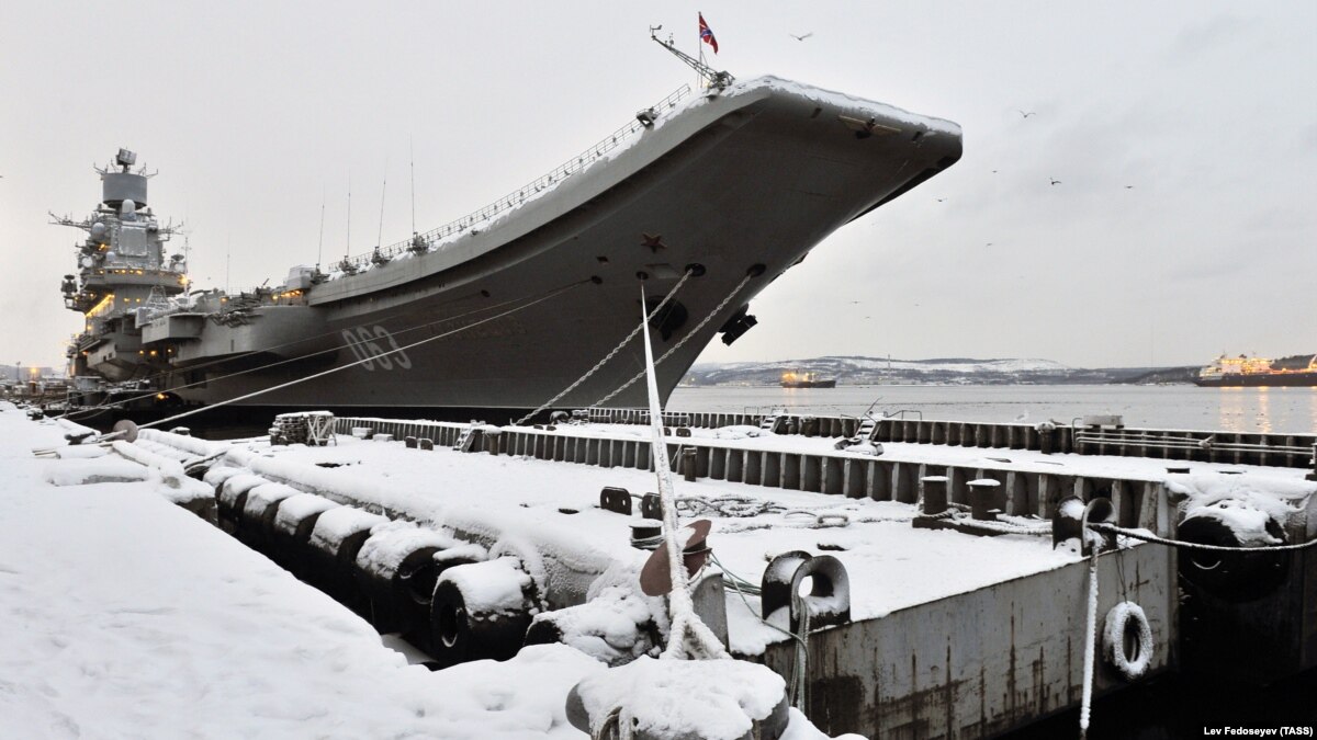 For Russia’s Navy, A Damaged Aircraft Carrier Is Bad Enough. A Sunken ...
