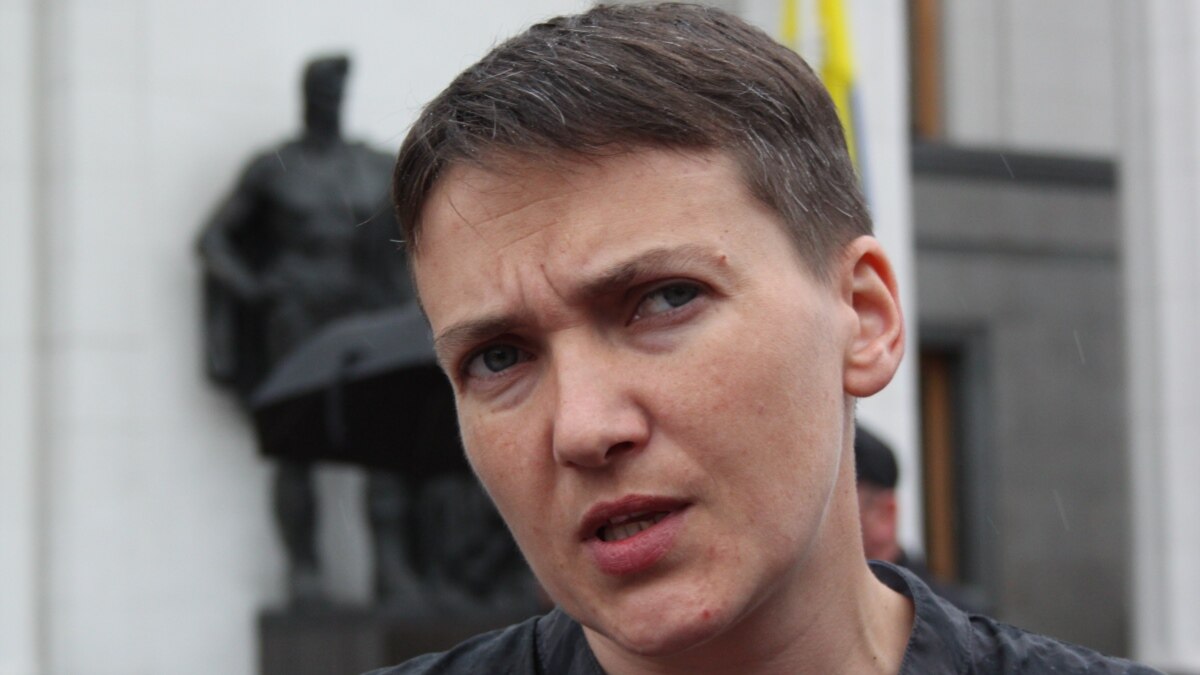 Savchenko Calls For Reconciliation With Separatists, Sparks Outcry