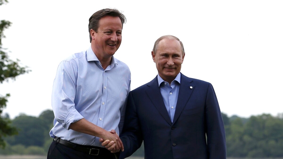 Cameron, Putin Agree To Work Together On Syria