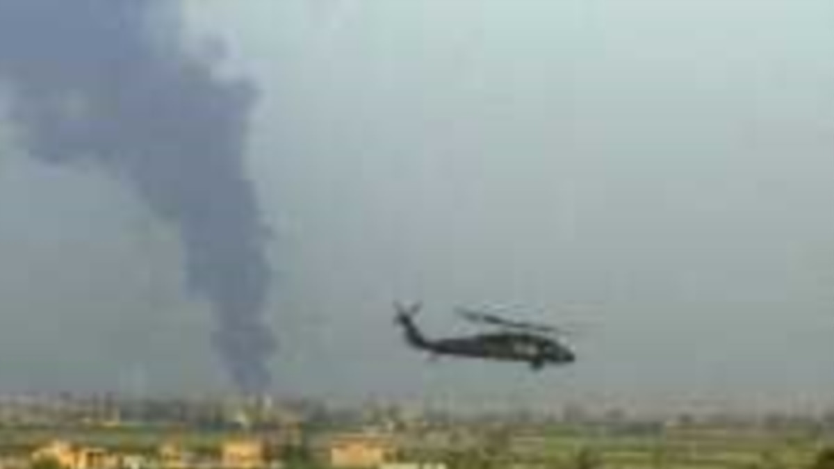 U.S. Helicopters Attacked Near Al-Fallujah