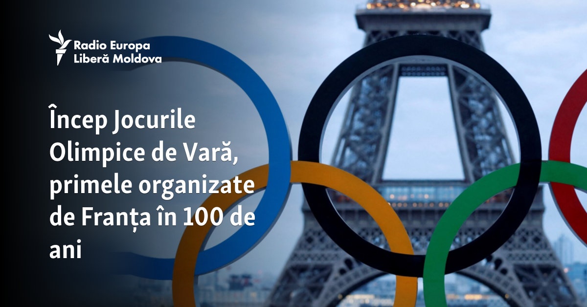 Încep Jocurile Olimpice de Vară, primele organizate de Franța în 100 de ani