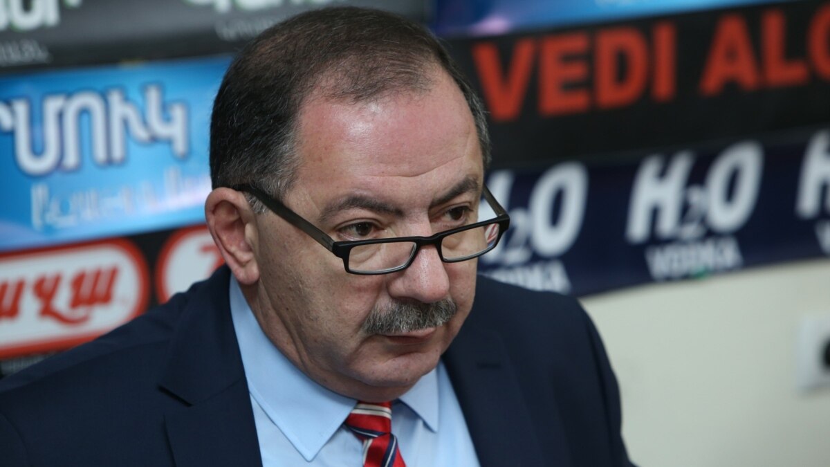 Dashnak Leader Ousted From Party For Not Backing Pashinian