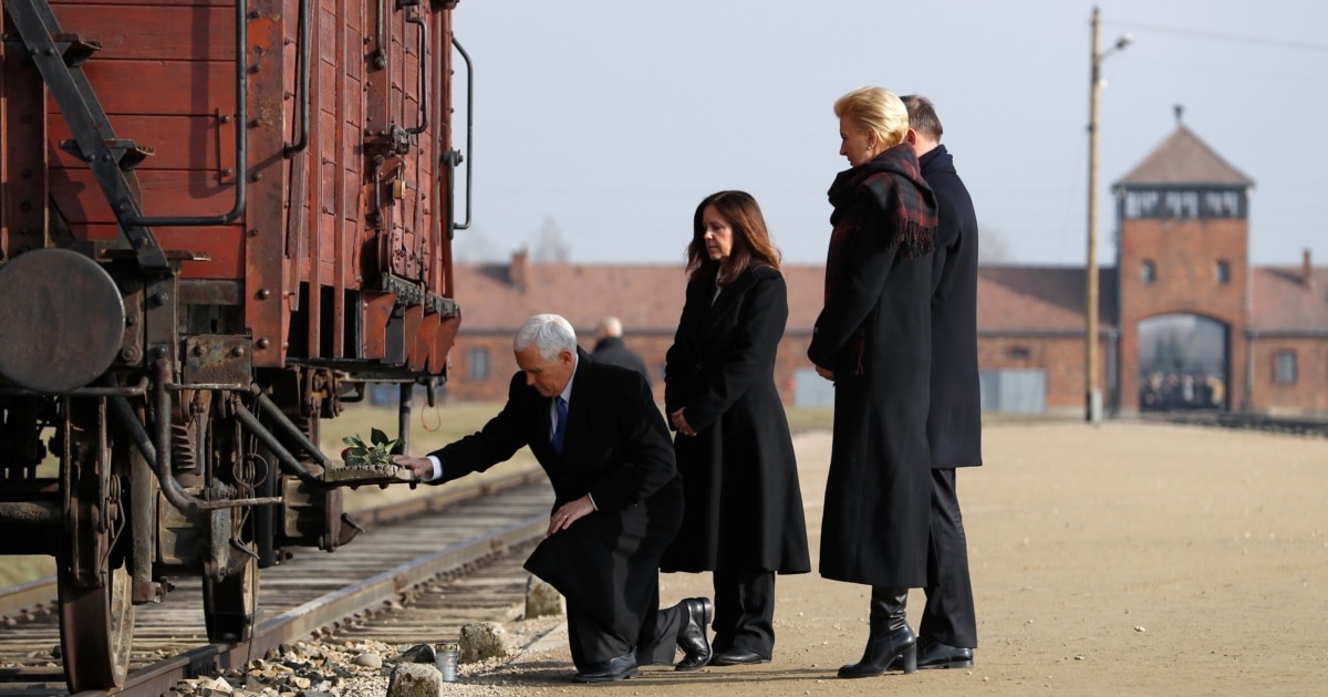 U.S. Vice President Accuses Iran Of Nazi-Like 'Murderous Threats'