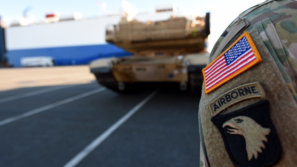U.S. Tanks, Weaponry Arrive In Germany For NATO Deployment To Eastern ...